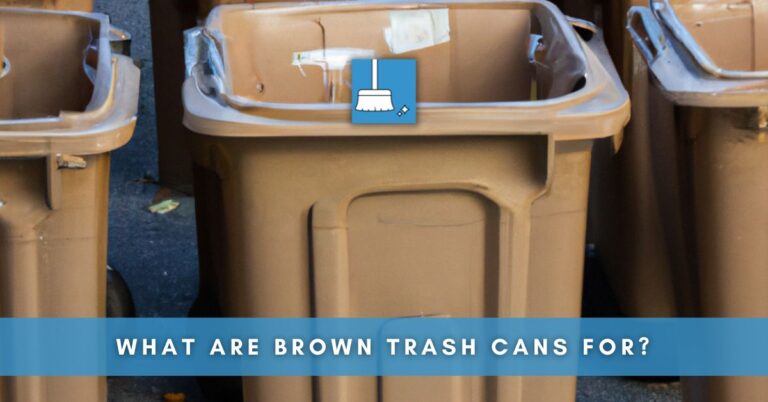What Are Brown Trash Cans For? (Explained)