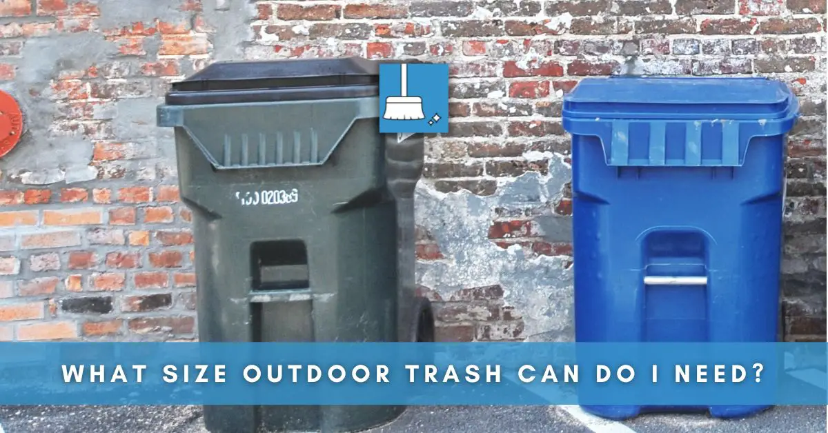 How Big Are Outdoor Trash Cans At Jenna Flemming Blog