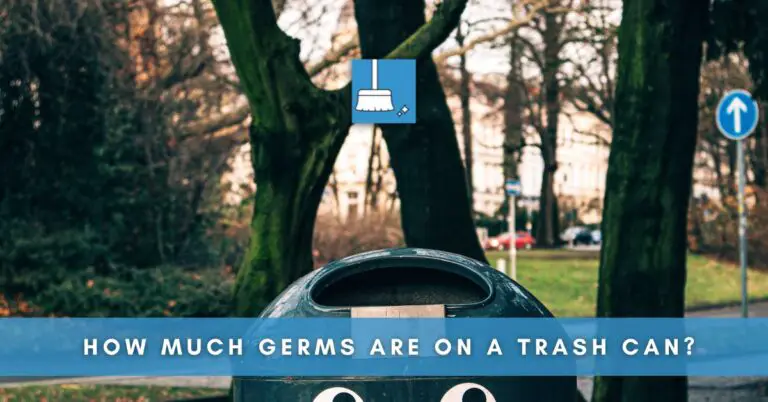 How Many (Types Of) Germs Are On A Trash Can?